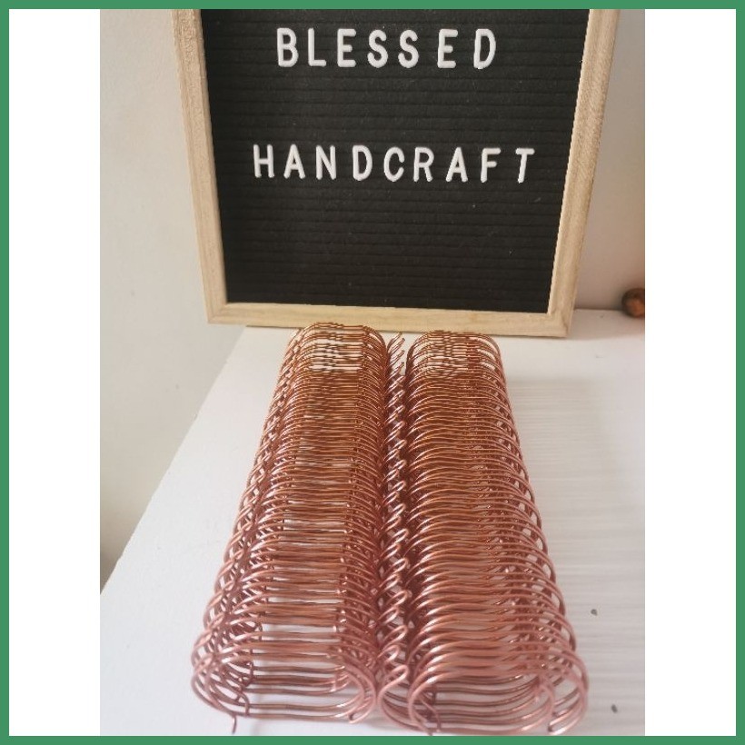 Double Loop Binding Wires for Cinch 2:1 Pitch, A4 size 23 Loops (Qty indicated in the descripti ...