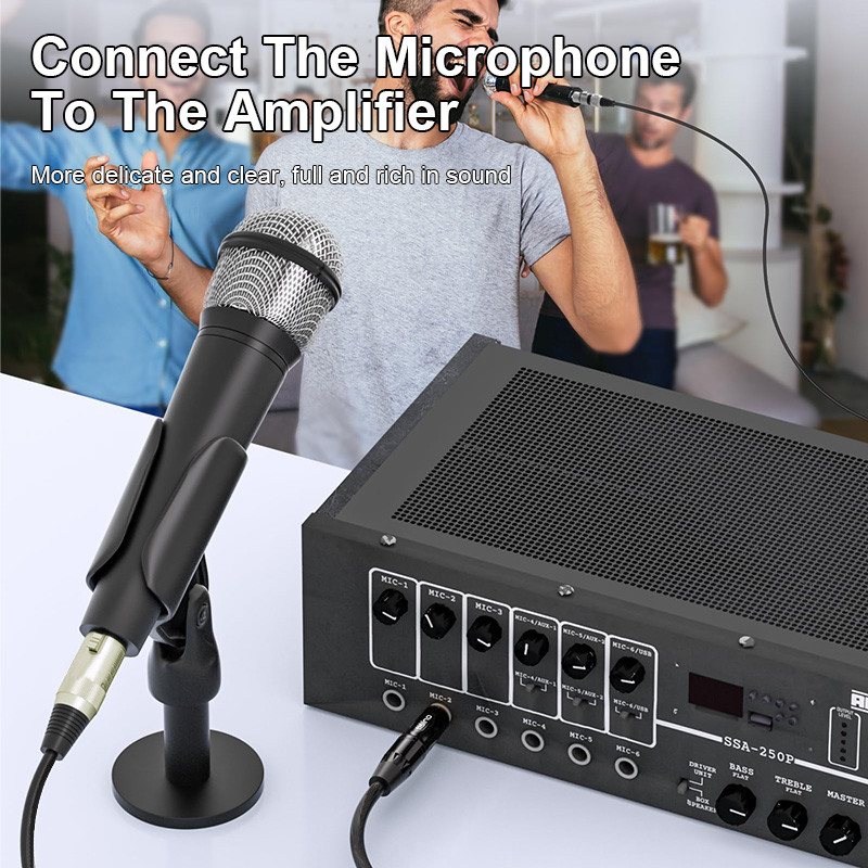 Microphone Cable XLR Audio Cable 5M 10M Platinum Professional Heavy ...