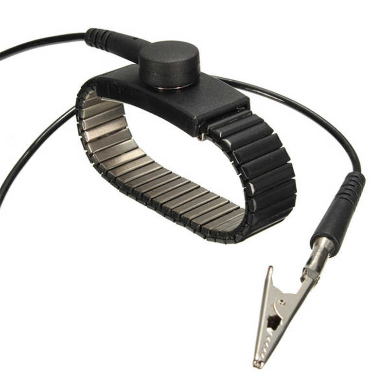 New Anti Static ESD Adjustable Self Defense Work Wrist Strap Discharge ...