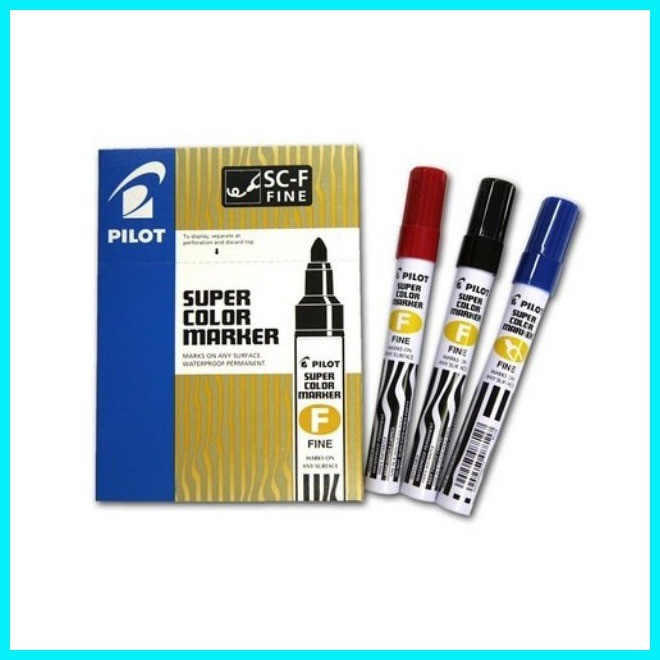 Pilot Fine Permanent Marker Pentel Pen 12pcs | Shopee Philippines
