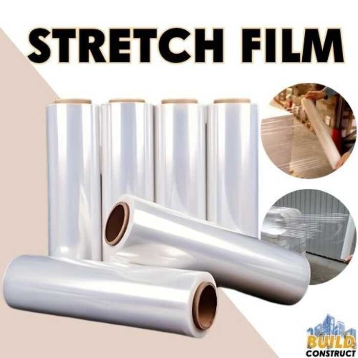 Stretch Film Cling Packaging Clear 20 Microns Jack Wrap 500Mm X 1.5Kg ...
