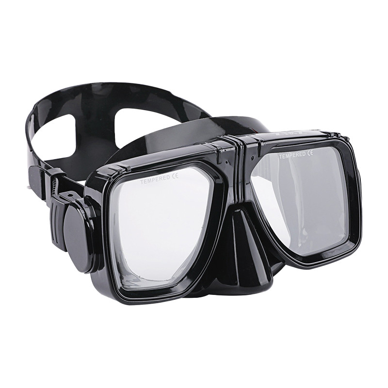 Large Square Frame Snorkeling Diving Mask High Definition Ultra Wide ...