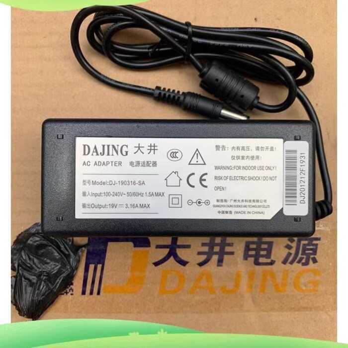 ☑♥ DING Daijing Power Adapter DJ-190316-SA Charger 19V 3.16A Medical ...