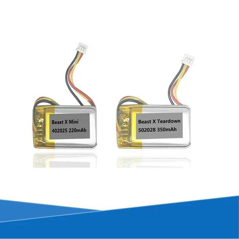 220Mah 2 Bc ( 402025 ) 350Mah 502028 Battery For Wlmouse Beast X Mini ...