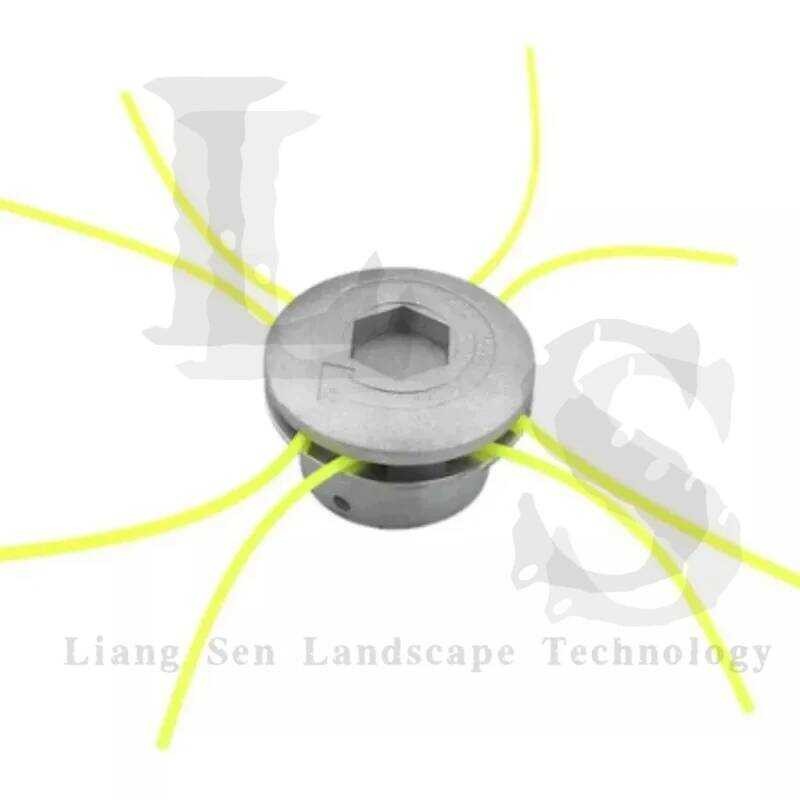 Aluminum 3 8 Grass Trimmer Head Universal Brush Cutter Thread Nylon ...