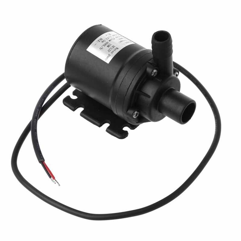 800L/H 5M Water Pump DC 12V Solar Brushless Motor Circulation ...