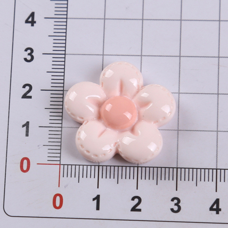 Cute Flower-Shaped 3D Resin Shoe Charms - Colorful Decor for Women's ...