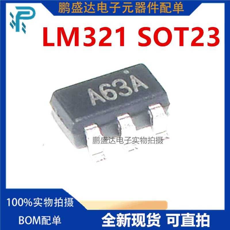 New/LM321/A63A/SOT23-5 LM321MFX Low Power Operational Amplifier ...