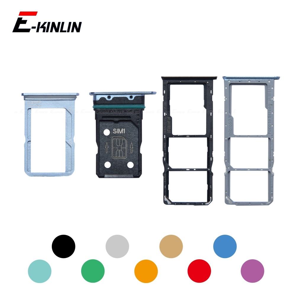 Sim Card Tray Socket Slot Reader Adapter For OPPO A1 2018 Pro 5G A3 A3s ...