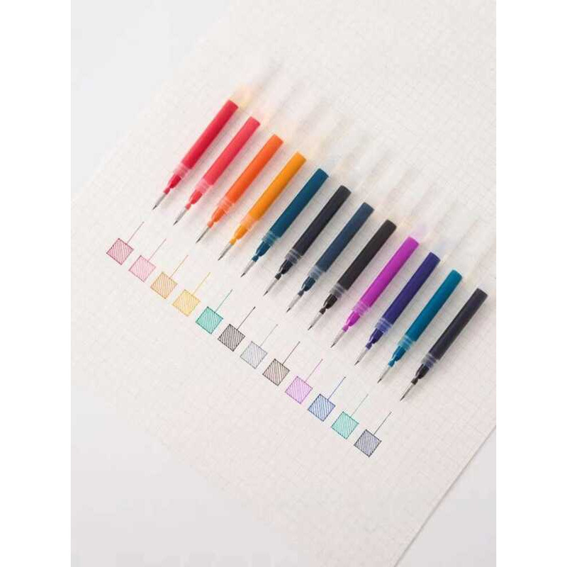 MUJI Pocket Ink Smooth Gel Pen Replacement Refill | Shopee Philippines