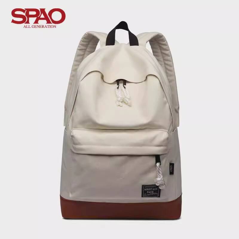 ☑♥ SPAO Backpack Korean University High School Student Bag Unisex ...