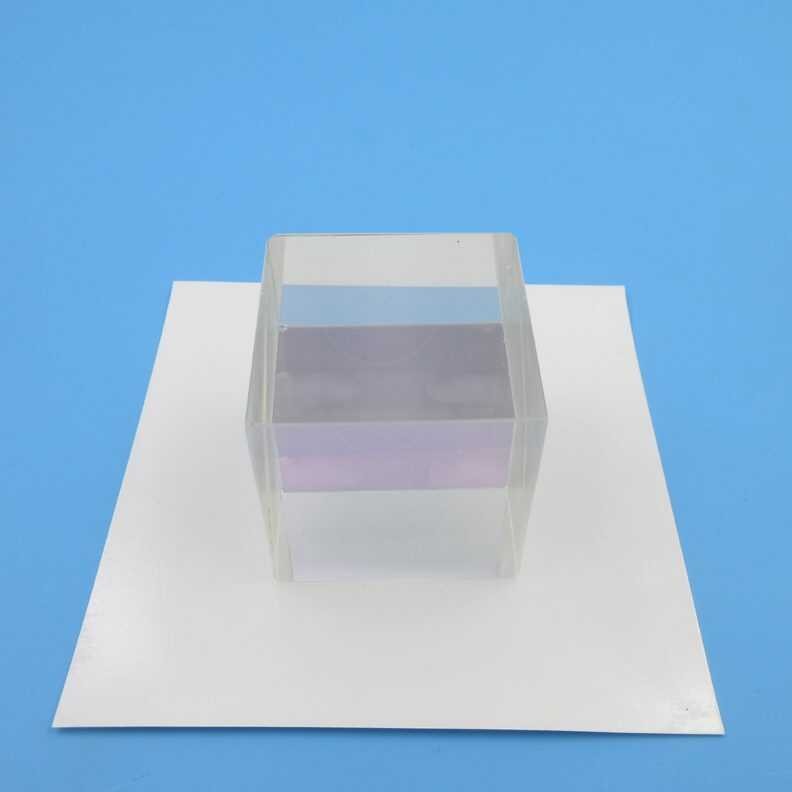 ☑♥ Cube Structure 400nm-700nm Visible Light Band Prism Polarizer ...