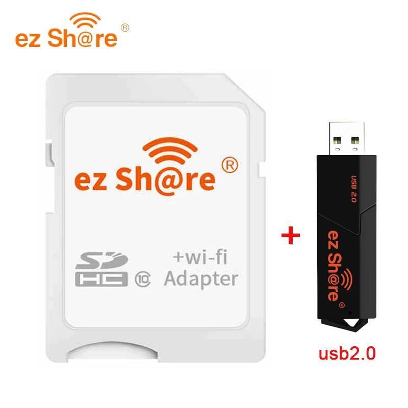 EZ Share SD Wifi Adapter Class10 Wireless Micro S Memory Card flash ...