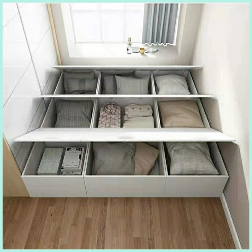Bed box Tatami storage Combination bed Single bed with drawers Magic ...
