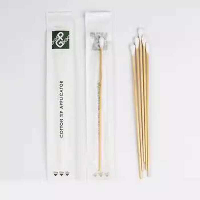 Biological Laboratory Sampling Cotton Swabs for Testing and Inspection ...