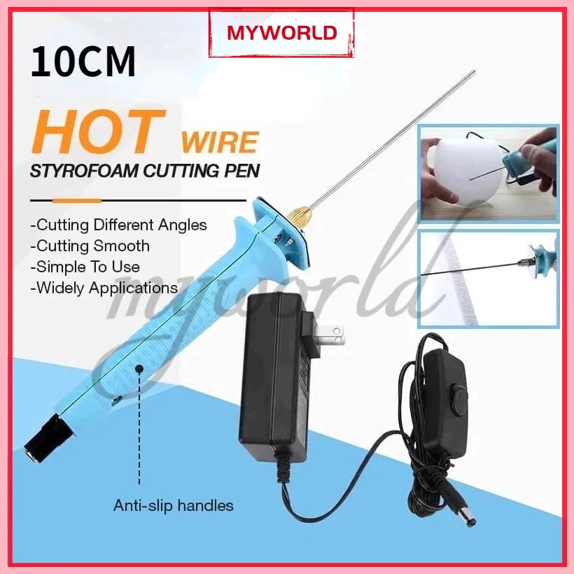 Electric Styrofoam Cutter Cutting Pen Hot Wire Styro Foam Cutter ...