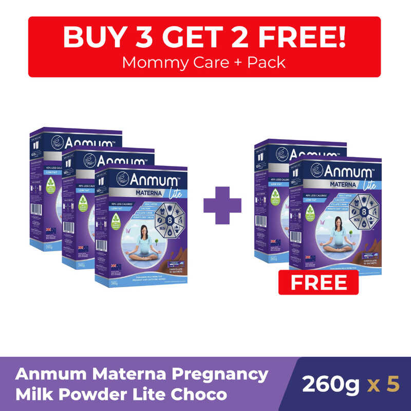 [B3g2] Anmum Materna Pregnancy Milk Powder Lite Choco 260G [Mommy Care+ ...