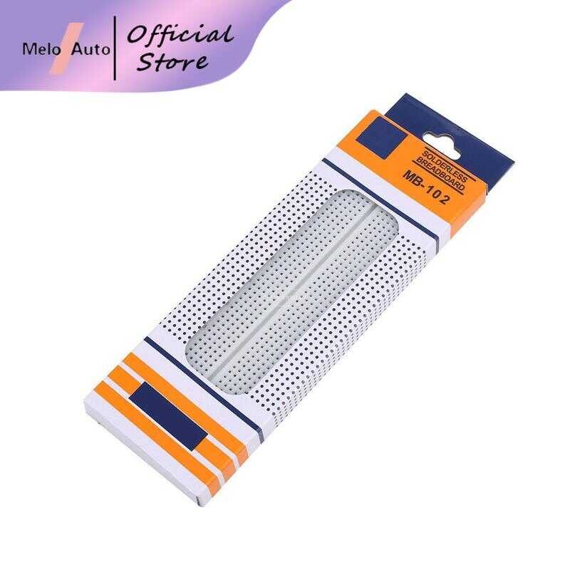 400 Breadboard/80 Tie Point Breadboard Mb-102 Solderless PCB Test Board ...