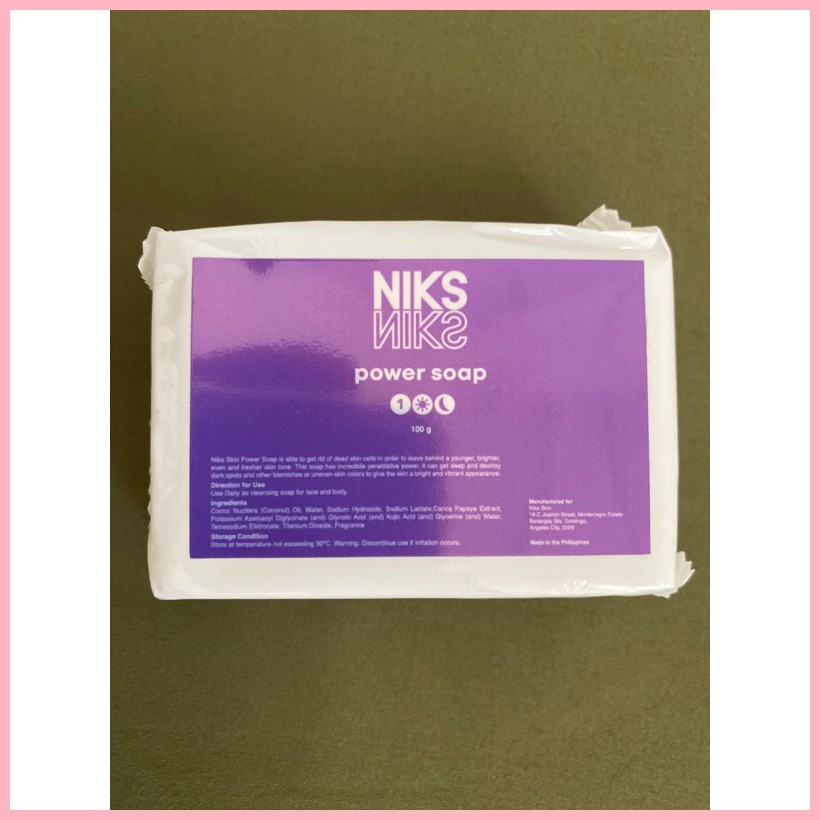 NIKS SKIN POWER SOAP | from Reveal Kit | Shopee Philippines