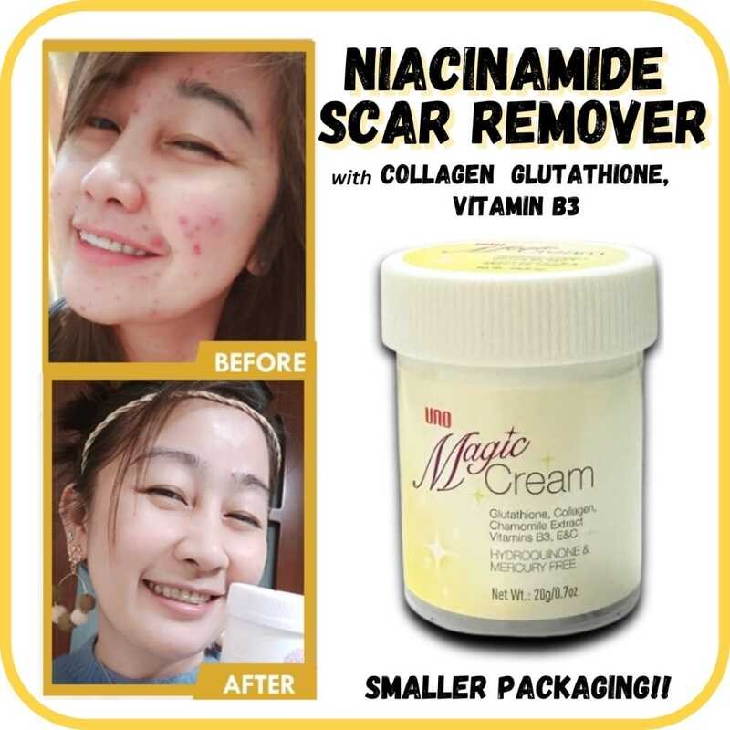 UNO MAGIC CREAM Niacinamide Scar Remover 20G Pampakinis Ng Mukha At ...