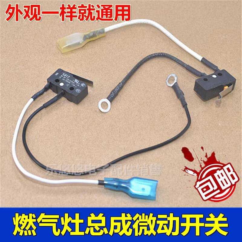 Universal for Midea Vanward Gas Cooker Stove 2-Wire Micro Switch ...