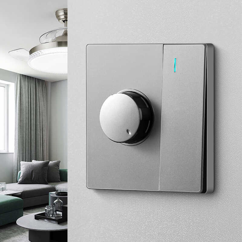 Wall Fan Electric Speed Regulating Switch Socket Panel Ceiling ...