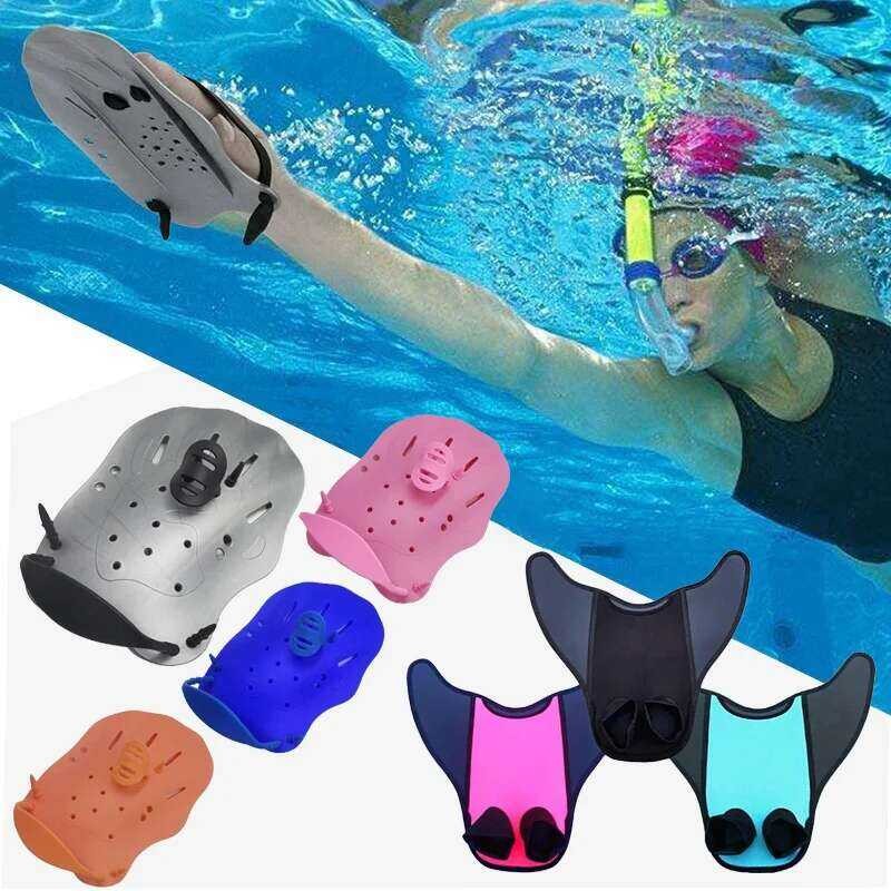 W Mer Swimming Tail Monofin One-Piece Swim Fins Professional Training ...
