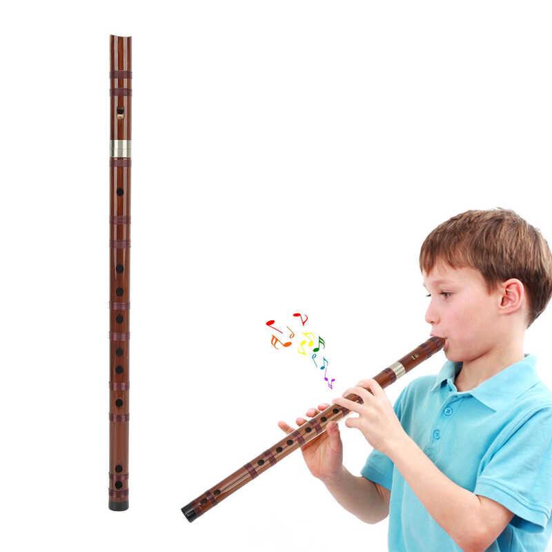 Vertical Bamboo Flute Chinese Musical Instrument Beginners With ...