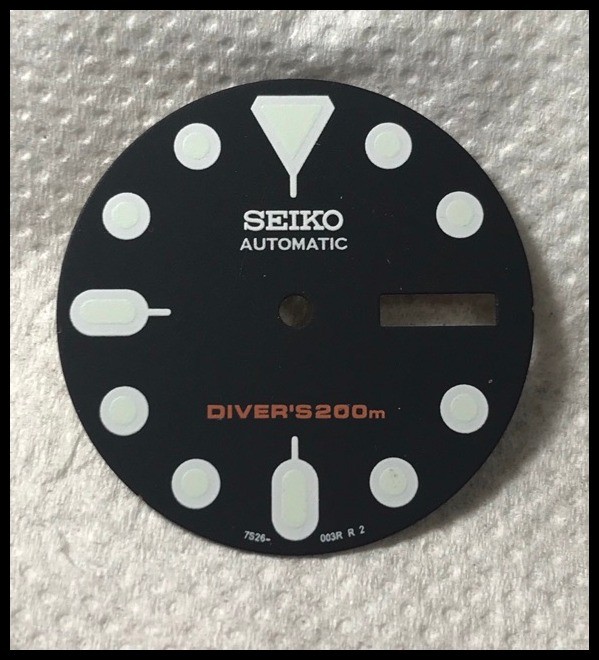 Seiko Divers Bezel Dial Hand Set Replacement FOR SKX007 / 7002 / SKX013 ...