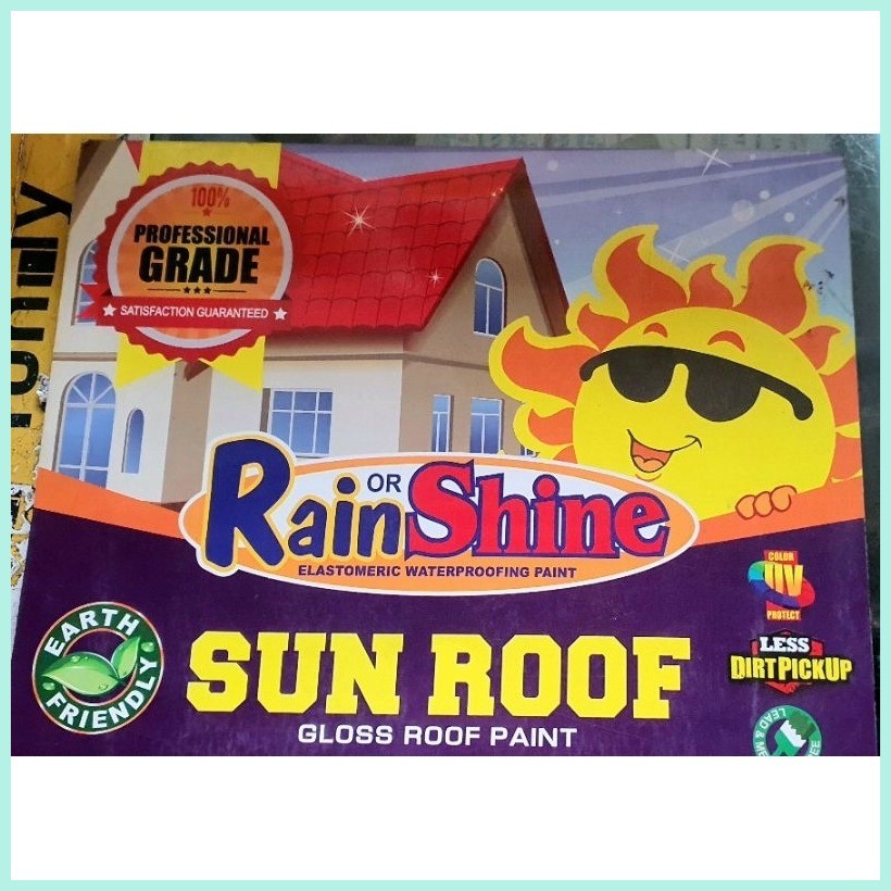 SUN ROOF PAINT GALLON SIZE | Shopee Philippines