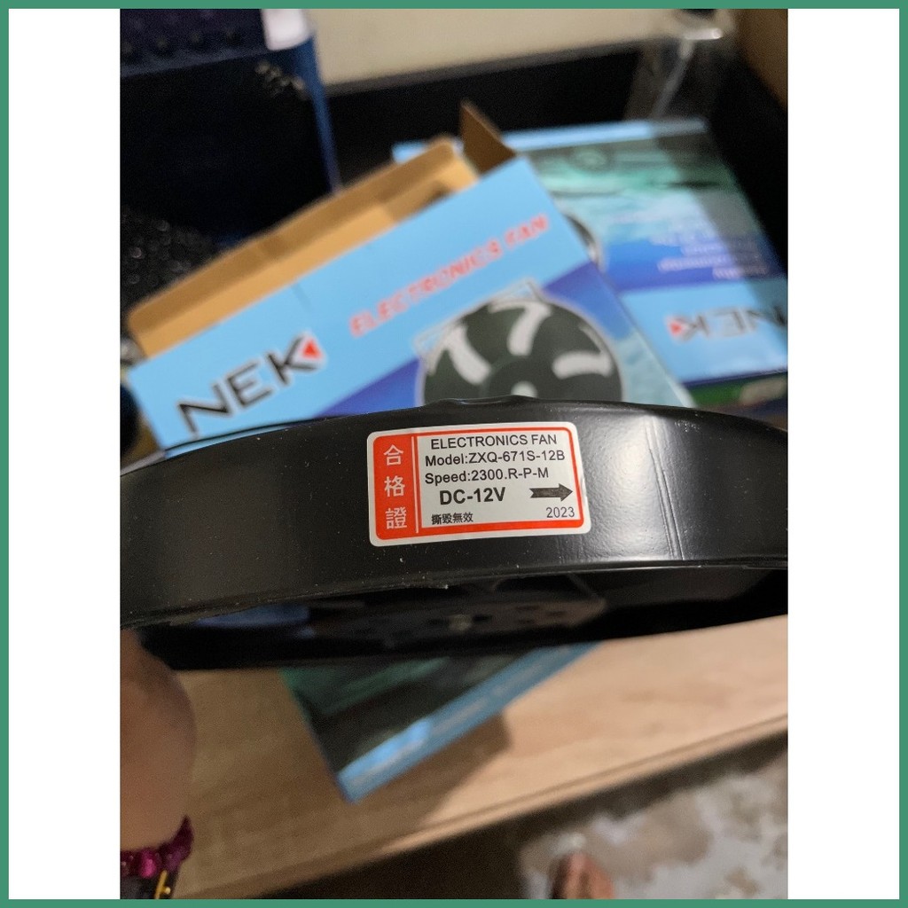 Auxiliary Fan 12volts aux fan push or pull High Speed Universal ...