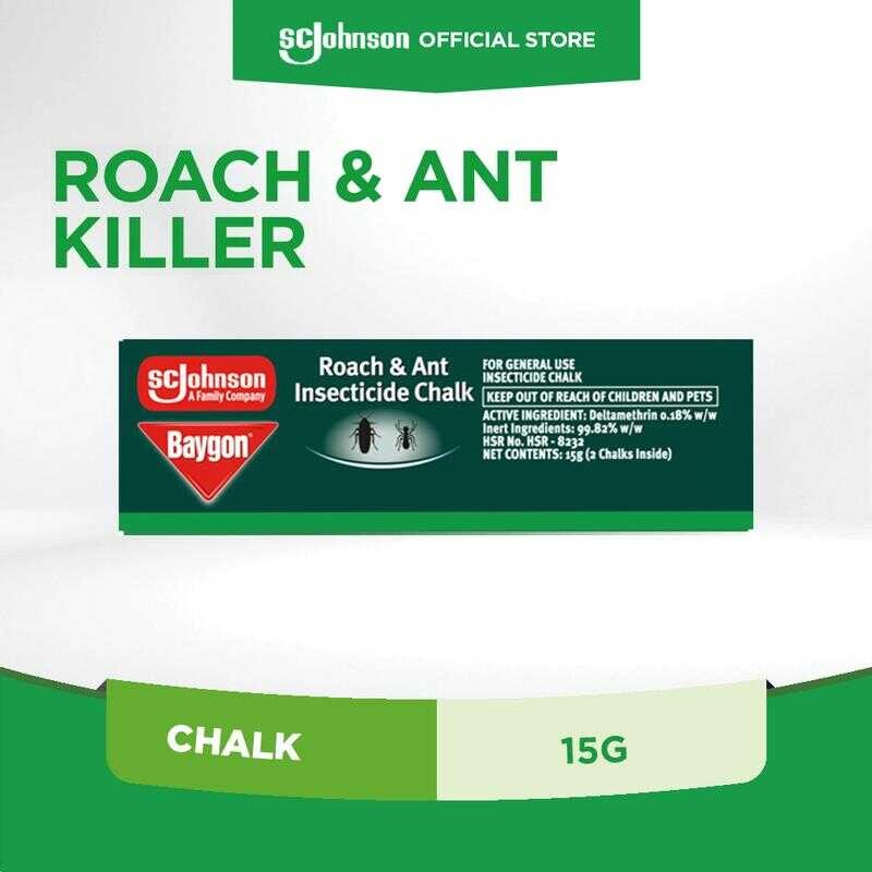 Baygon Roach & Ant Killer - Chalk 15G 8B5 | Shopee Philippines