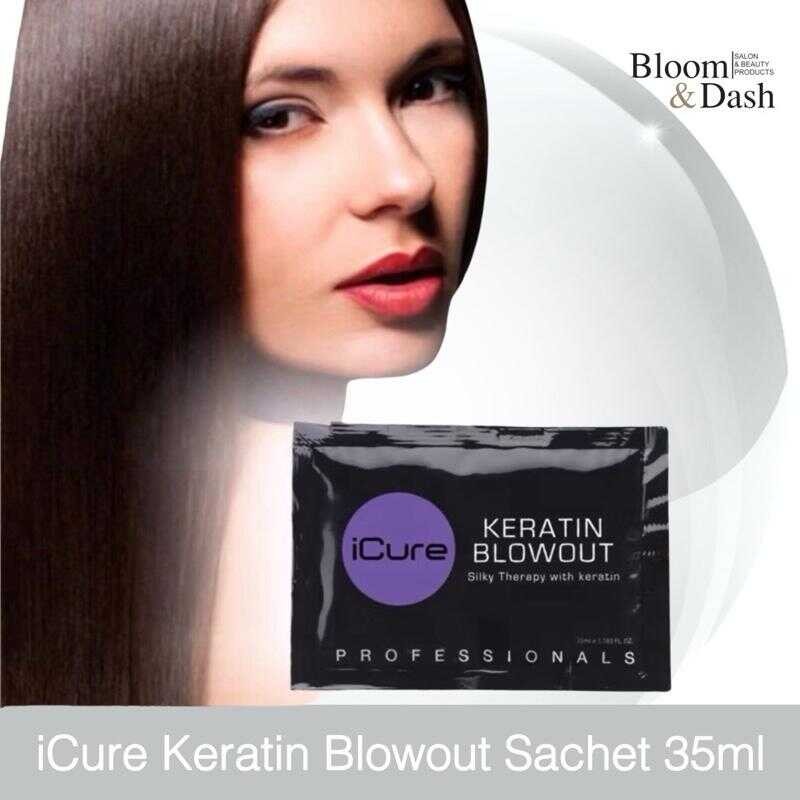 Icure Keratin Blowout Treatment 35Ml (Brazilian ) Haircare 43F | Shopee ...