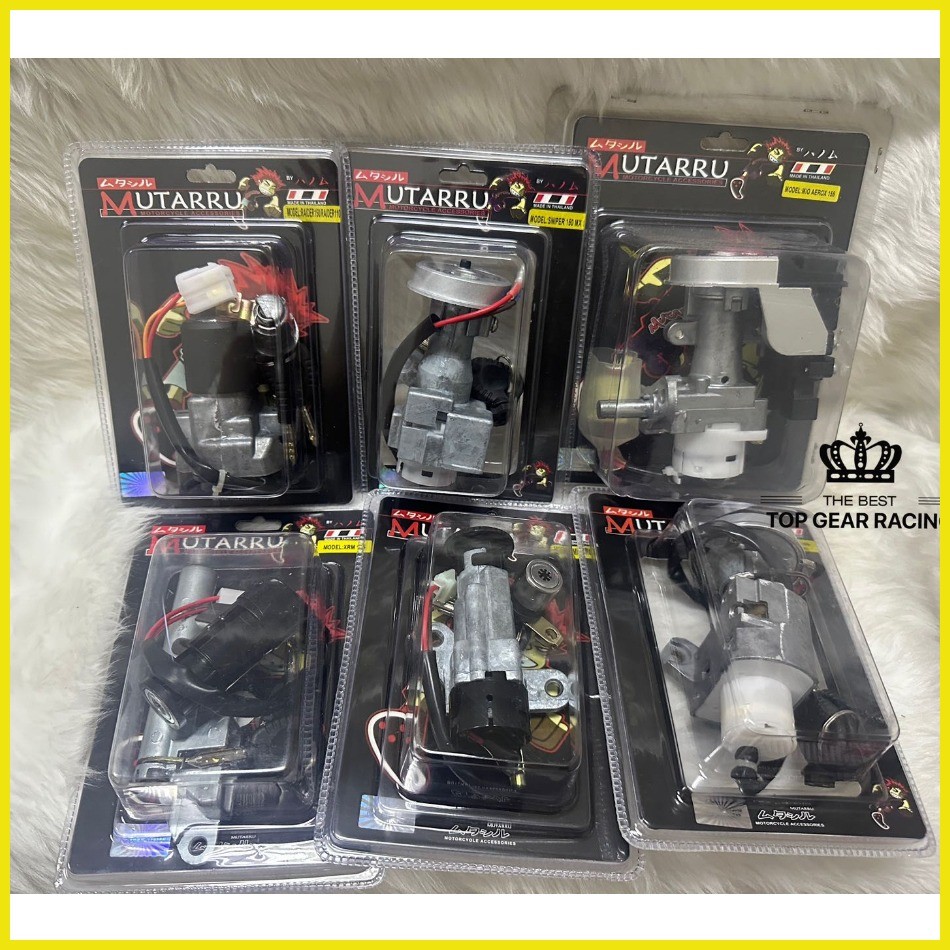 MUTARRU IGNITION SWITCH SET LOCK SET ANTI THEFT WAVE XRM NMAX AEROX ...