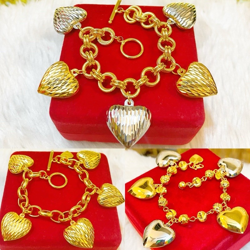 Anchor Hand Chain/LOVE Fat Hand Chain RAMBU COP 916 (bangkok Gold/24k ...