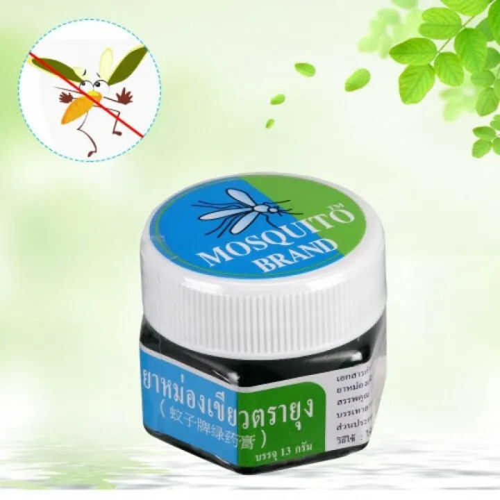 Thai Green Balm MOSQUITO Relief Of Itchiness From Insect Bite 1G ...
