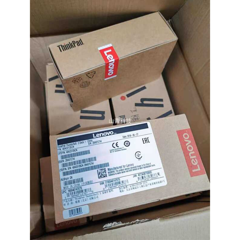 ThinkPad Dock 40AC Thunderbolt 3 Docking Station DP HDMI | Shopee ...