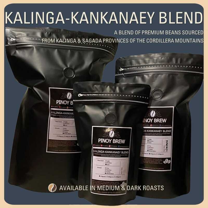 Coffee Beans And Ground - Pinoy Brew Kalinga-Kankanaey Coffe Blend 3 ...