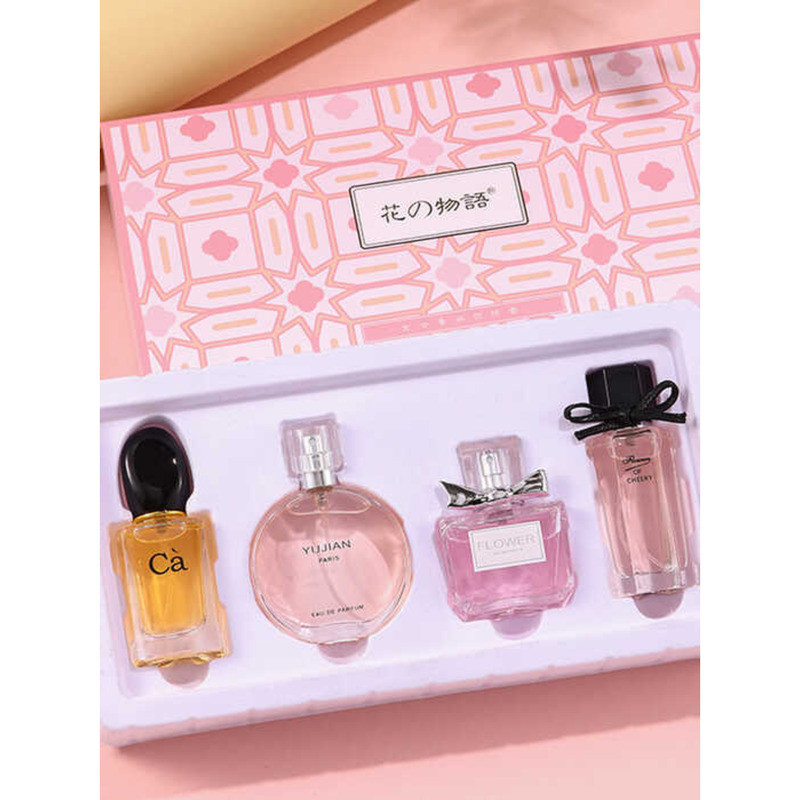 Perfume For Sweetheart Four-Piece Women Light Fragrance Long-Lasting ...