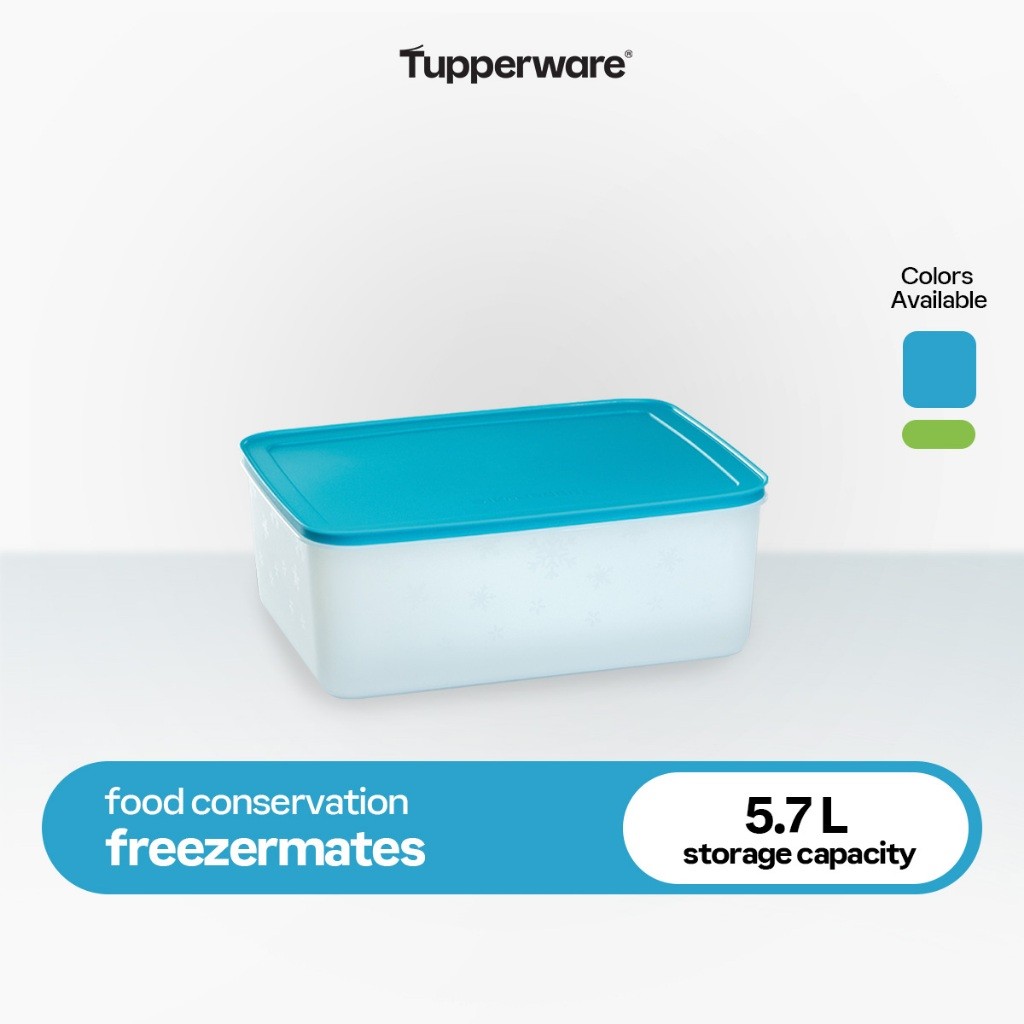 Tupperware Freezermates Plus Large High 5.7L [Food Keeper] [Freezer ...