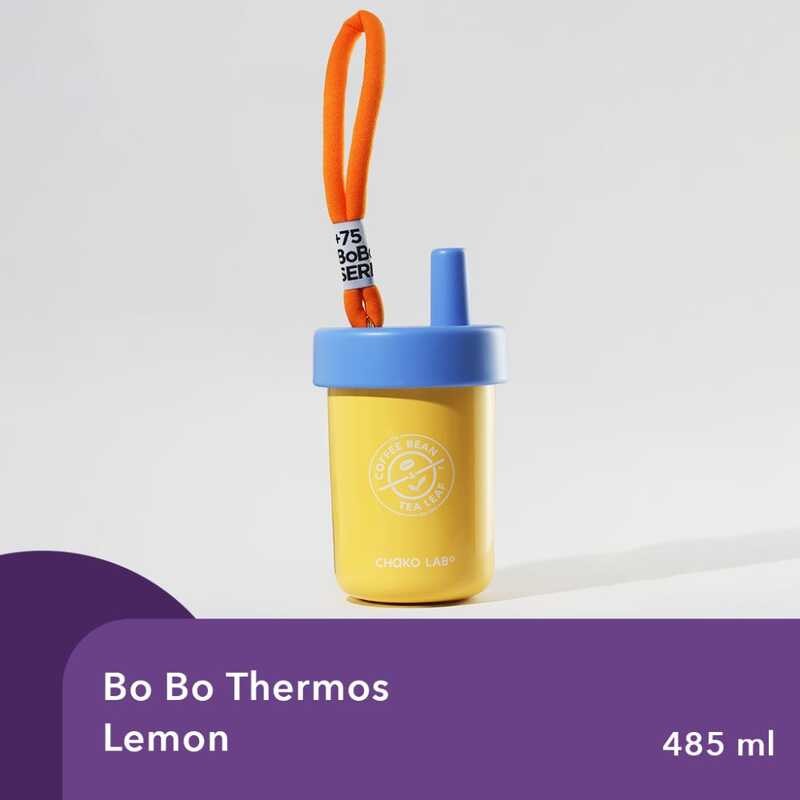 1 The Coffee Bean & Tea Leaf X Chako Lab Bobo Thermos - Lemon | Shopee ...