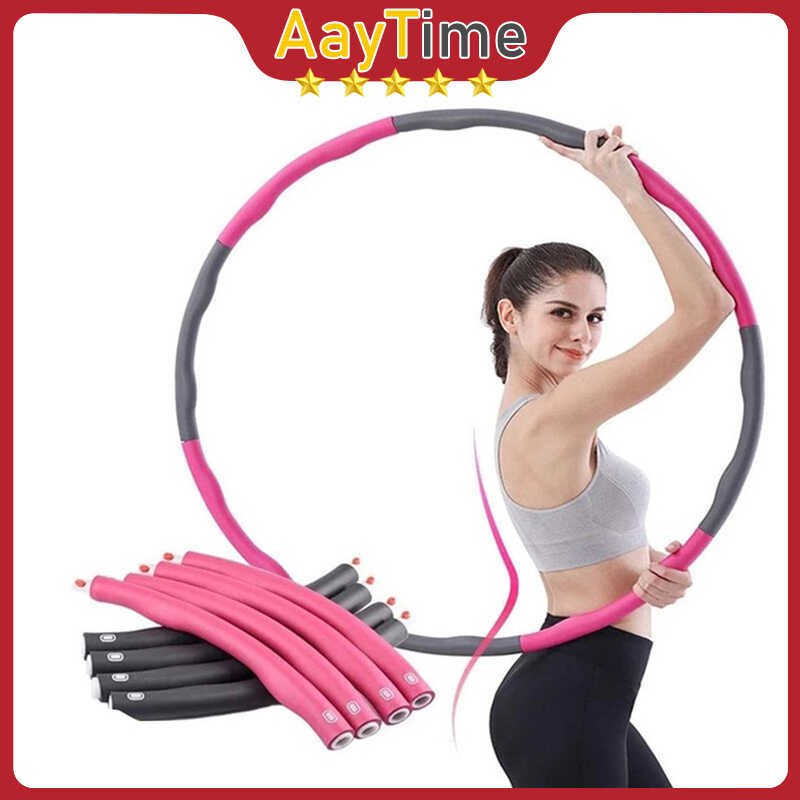 1 Removable Hula Hoop Fiess Exercise Equipment Yoga Slimming Thin Waist ...