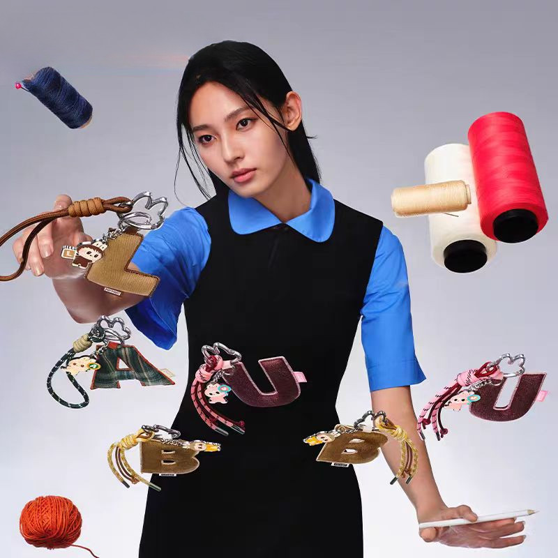 Labubu V4 THE MONSTERS PIN FOR LOVE Series LETTER PENDANT Cute handbag ...