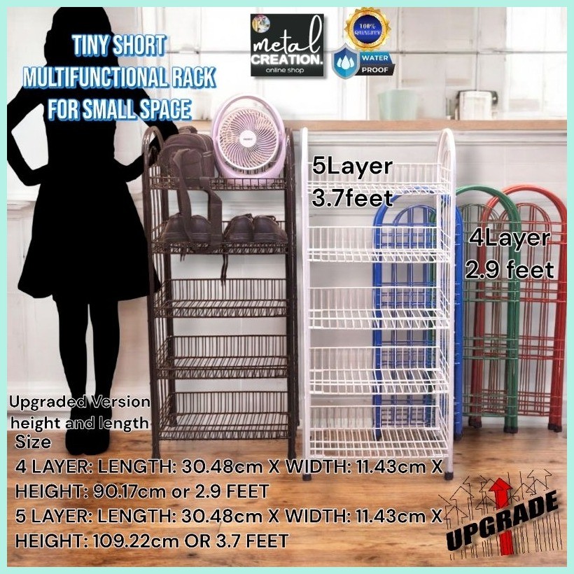 MetalCreation Display Rack Tiny/Short Multifunction Collapsible 4L/5L ...