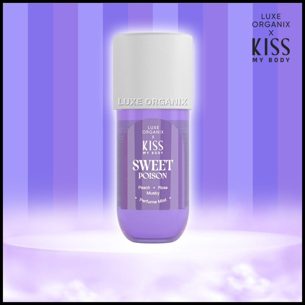 LUXE ORGANIX Kiss My Body Sweet Poison Perfume Mist 88ml | Shopee ...