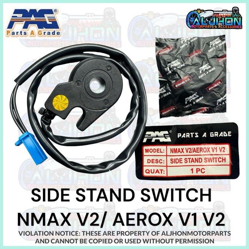 PAG SIDE STAND SWITCH NMAX V2 / AEROX V1 V2 | Shopee Philippines