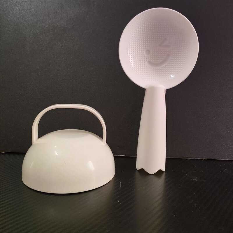 Semi-Circular Rice Spoon Rice Mold Canteen Rice Cooker Round Rice Spoon ...