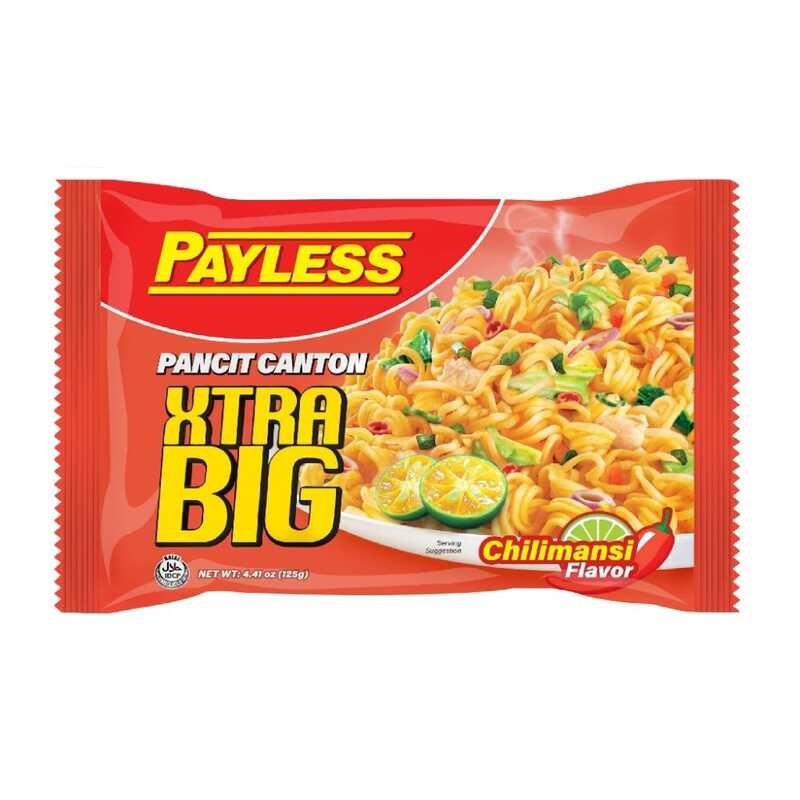 Payless Xtra Big Chili Mansi Pancit Canton 130G | Shopee Philippines