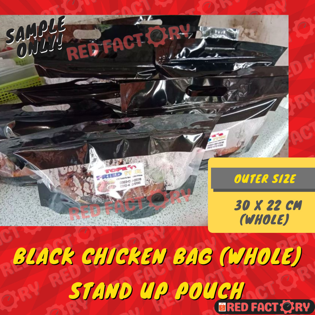 48pcs/96pcs WHOLE Roasted Chicken Bag Ziplock Packaging Plastic Pouch ...