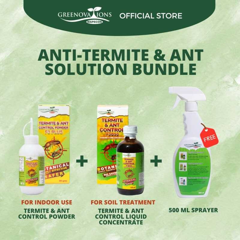 MAPECON Anti-Termite And Ant Solution COMPLETE BUNDLE | Shopee Philippines